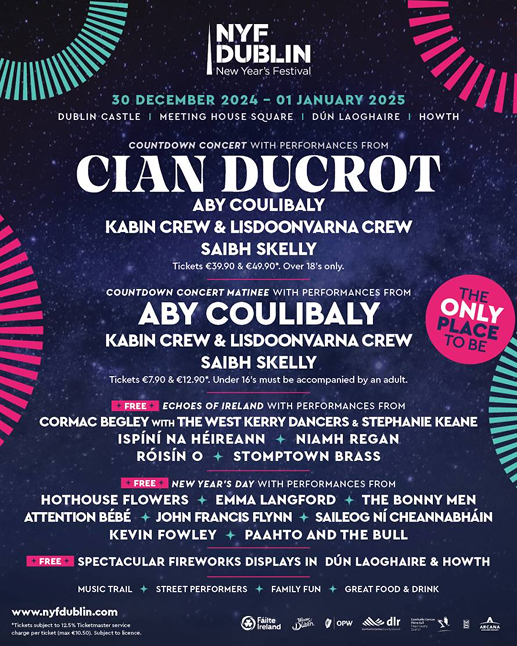 About the New Year Festival in Ireland - NYF Dublin - 2026